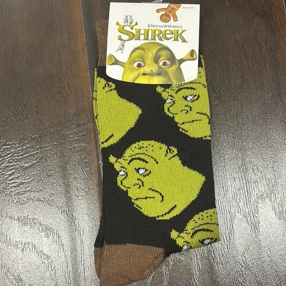 Dreamworks | Accessories | Shrek Socks | Poshmark
